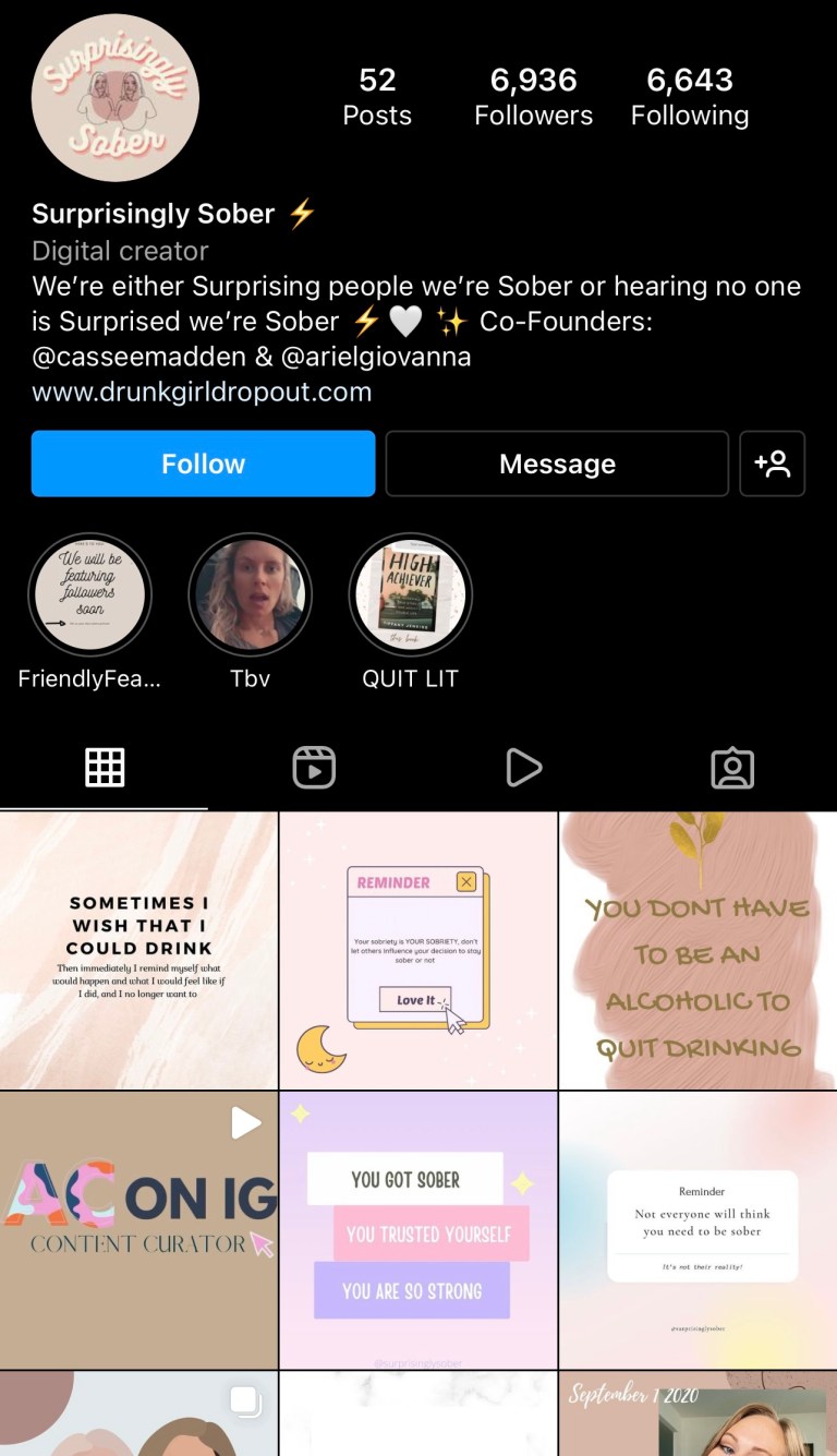 12 Addiction Recovery Instagram Accounts You Should Follow – Blooming ...